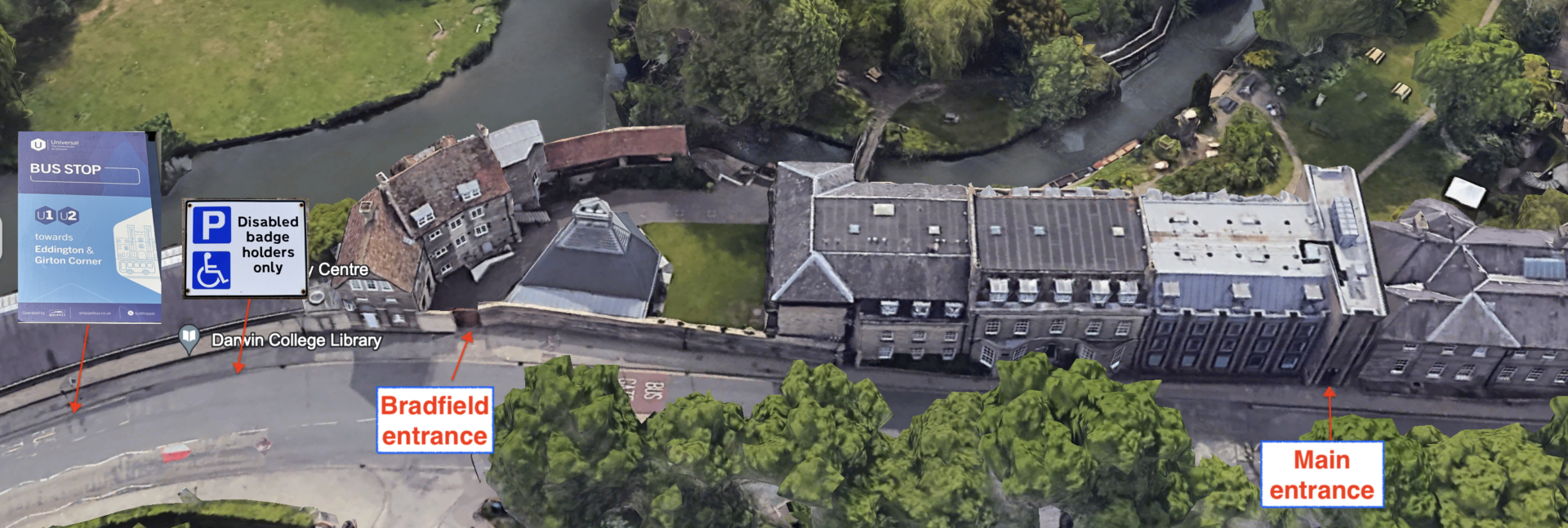Access Guides - Darwin College